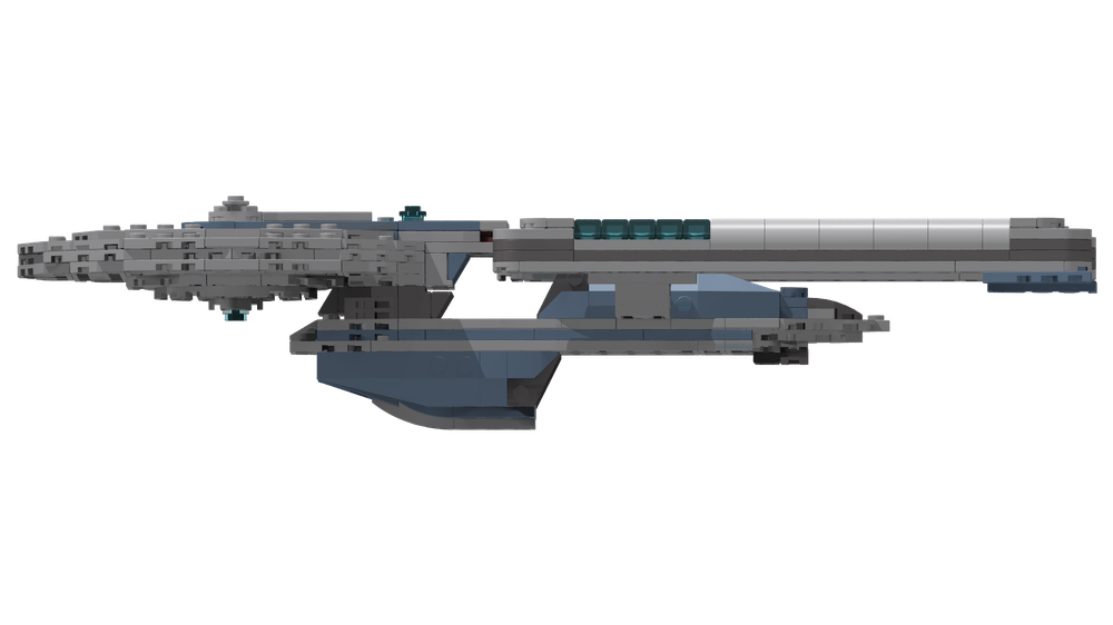 LEGO MOC Zephyr II-Class Light Cruiser by LegendAJ | Rebrickable ...