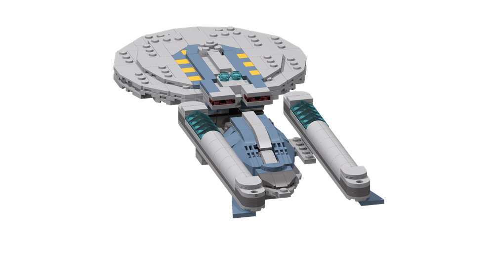 LEGO MOC Zephyr II-Class Light Cruiser by LegendAJ | Rebrickable ...