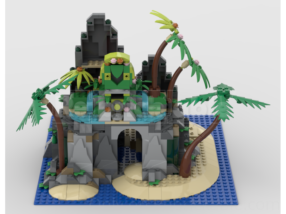 LEGO MOC-231033 Moana Te Fiti Motufetu Island Combo by baltimorebricks7 ...