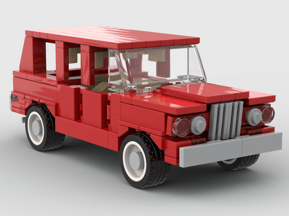 LEGO MOC Jeep Wagoneer 1965 by simonelovisa01 | Rebrickable - Build ...
