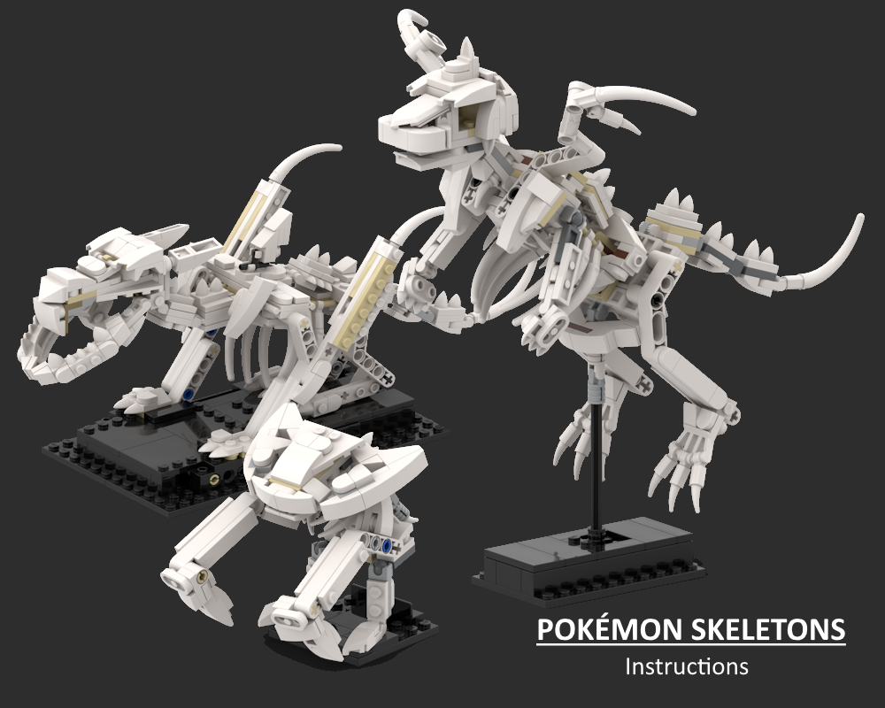 LEGO MOC Dinosaur Fossils Alternate Build - (Kabutops, Aerodactyl ...