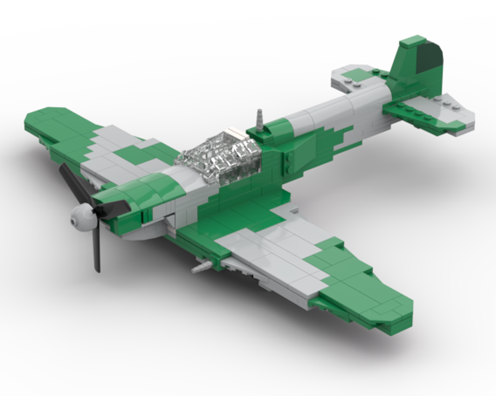 LEGO MOC Supermarine Spitfire 1:48 Scale by JojoTheBuilder ...