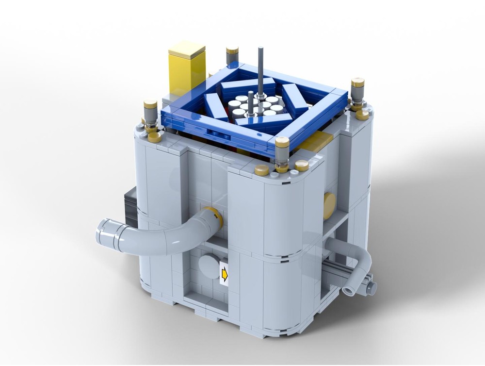 LEGO MOC-231071 Nuclear Reactor CROCUS – Reactor Model (Control Room ...
