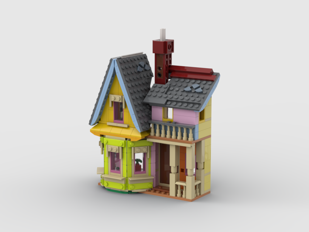 LEGO MOC-231077 Up house 43217 - back by Thomas Louis | Rebrickable ...