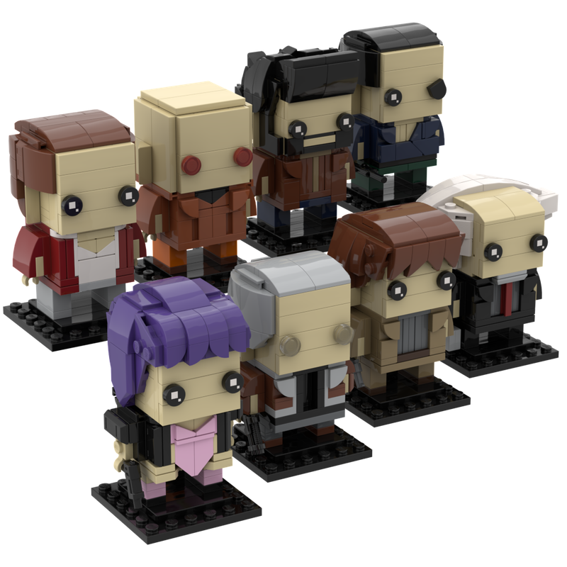 LEGO MOC-231080 Section 9 Members - Ghost in the Shell: Stand Alone ...