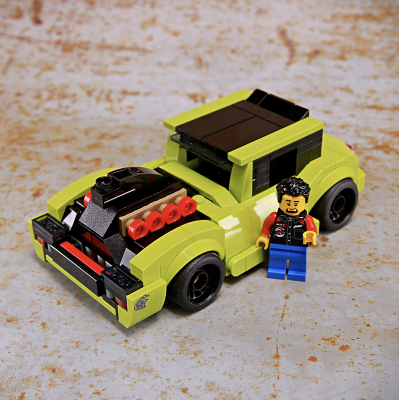 LEGO MOC 77237 Rat Rod by Keep On Bricking | Rebrickable - Build with LEGO
