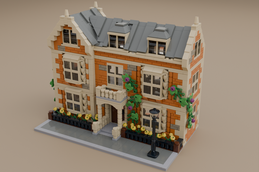 LEGO MOC-231089 Uk-style house by YourDailyBrick | Rebrickable - Build ...