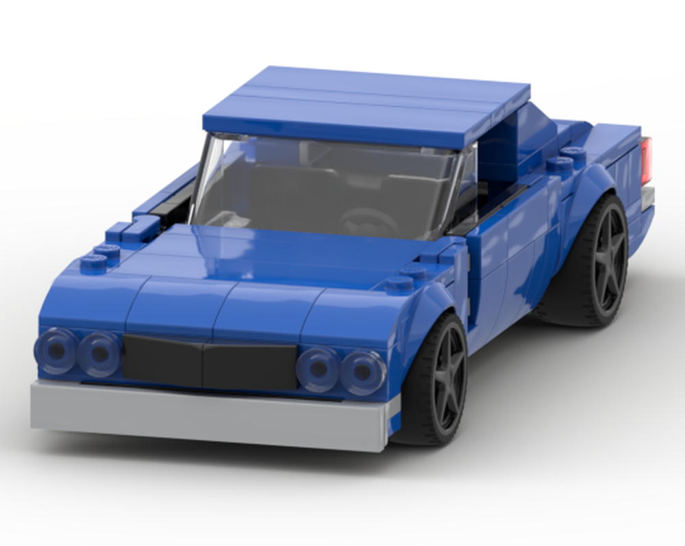 LEGO MOC 1970 Chevy Malibu 454 by wonderbrickz | Rebrickable - Build ...