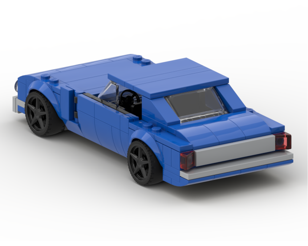 LEGO MOC 1970 Chevy Malibu 454 by wonderbrickz | Rebrickable - Build ...
