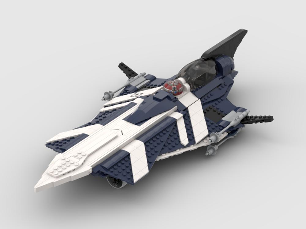 LEGO MOC Azure Angel (Anakin's custom Delta 7 Aethersprite) by M_rc_ll ...