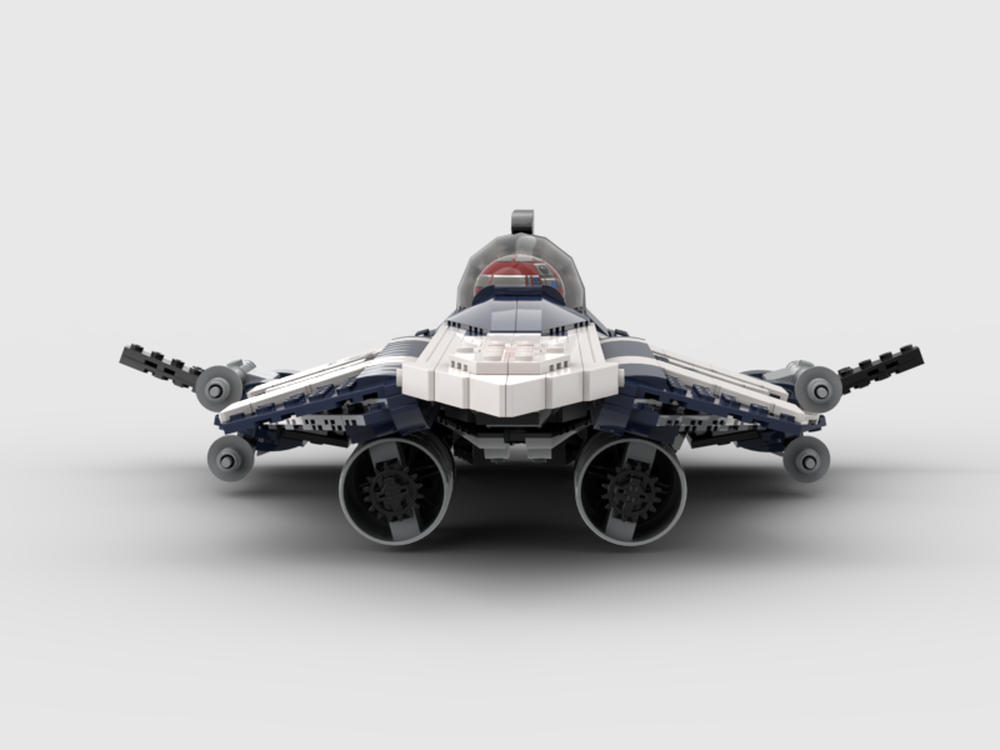 LEGO MOC Azure Angel (Anakin's custom Delta 7 Aethersprite) by M_rc_ll ...