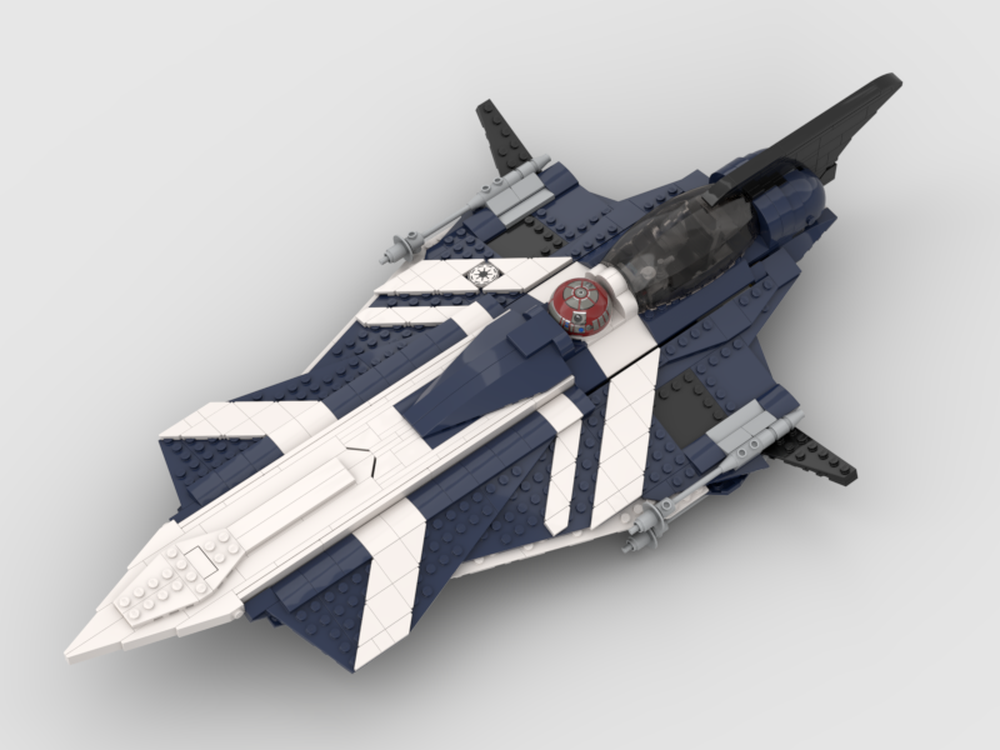 LEGO MOC-231104 Azure Angel (Anakin's custom Delta 7 Aethersprite) by M ...