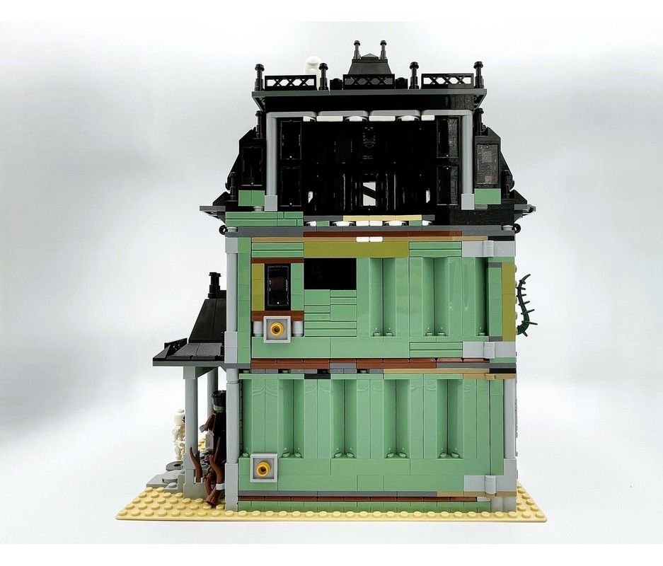LEGO MOC Monsters Haunted Mansion Alternate build of 3x31167 by re ...