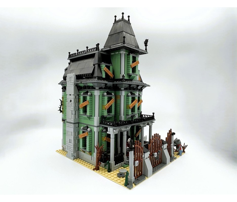 LEGO MOC Monsters Haunted Mansion Alternate build of 3x31167 by re ...