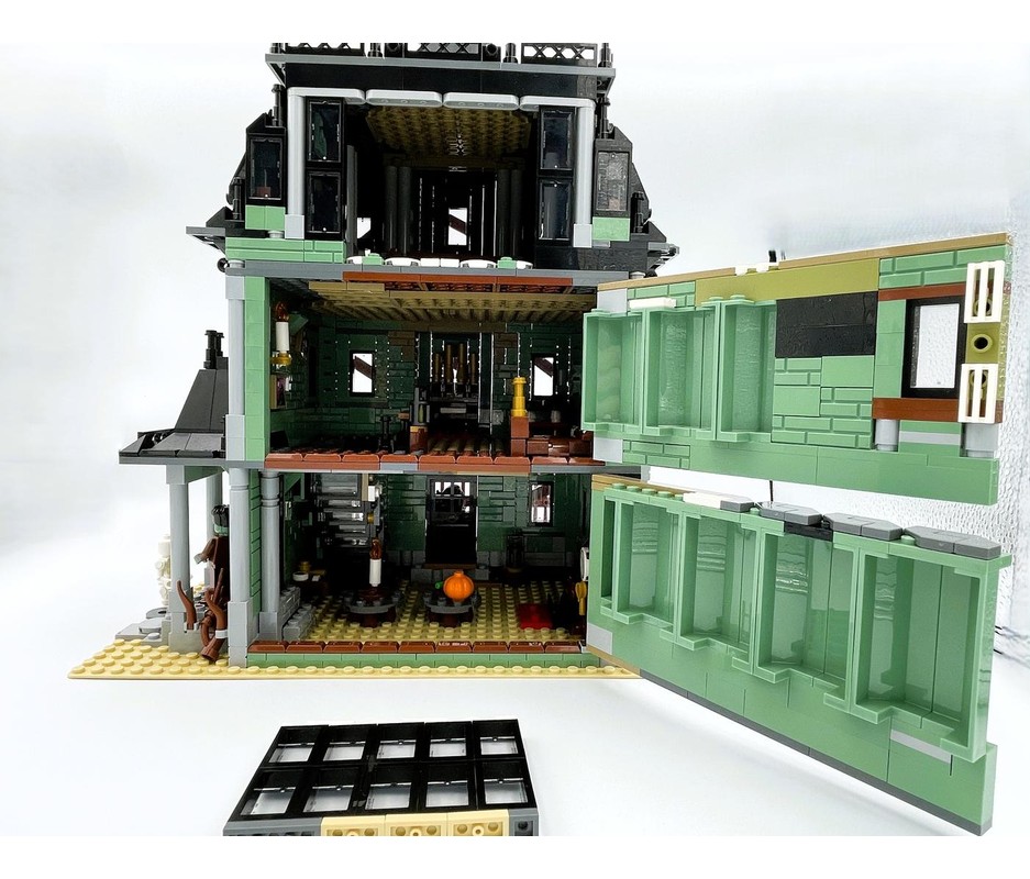 LEGO MOC Monsters Haunted Mansion Alternate build of 3x31167 by re ...