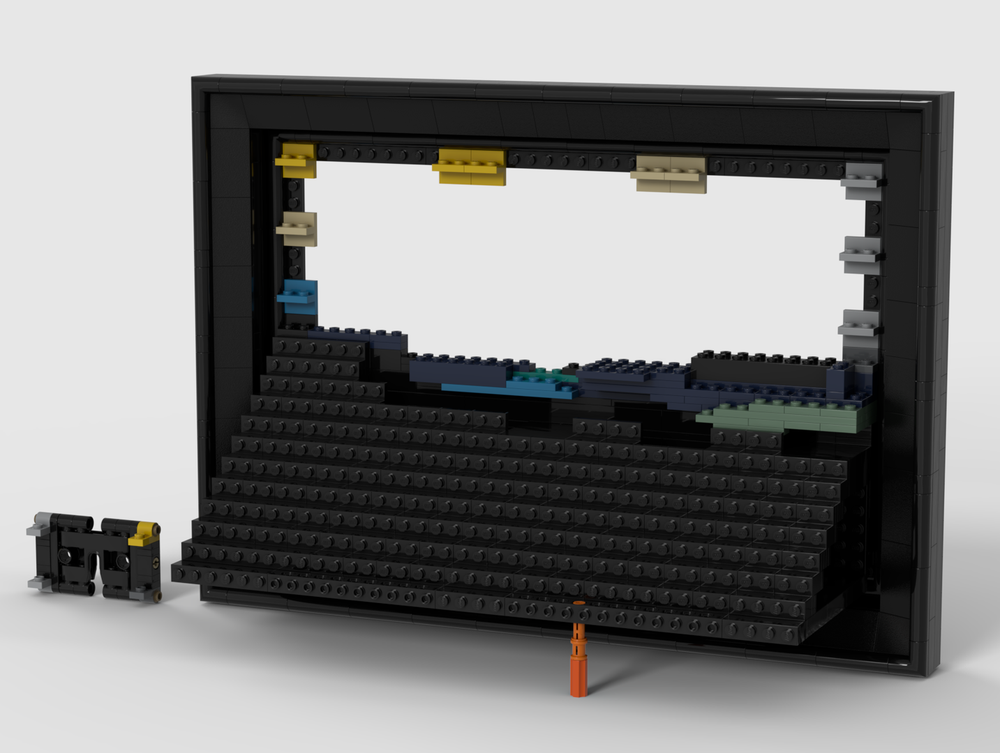 LEGO MOC-231109 Painting Frame for 3D Painting by FinalBrickCycle ...
