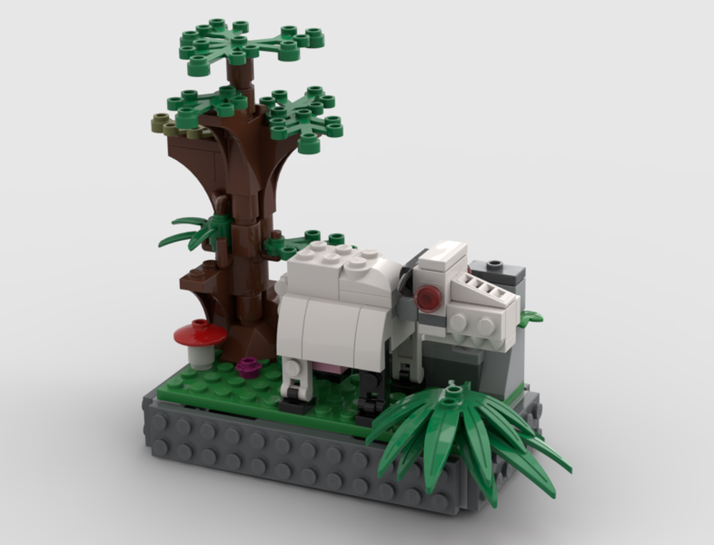 LEGO MOC-231110 The Toothy Cow by BlockishBuilds | Rebrickable - Build ...