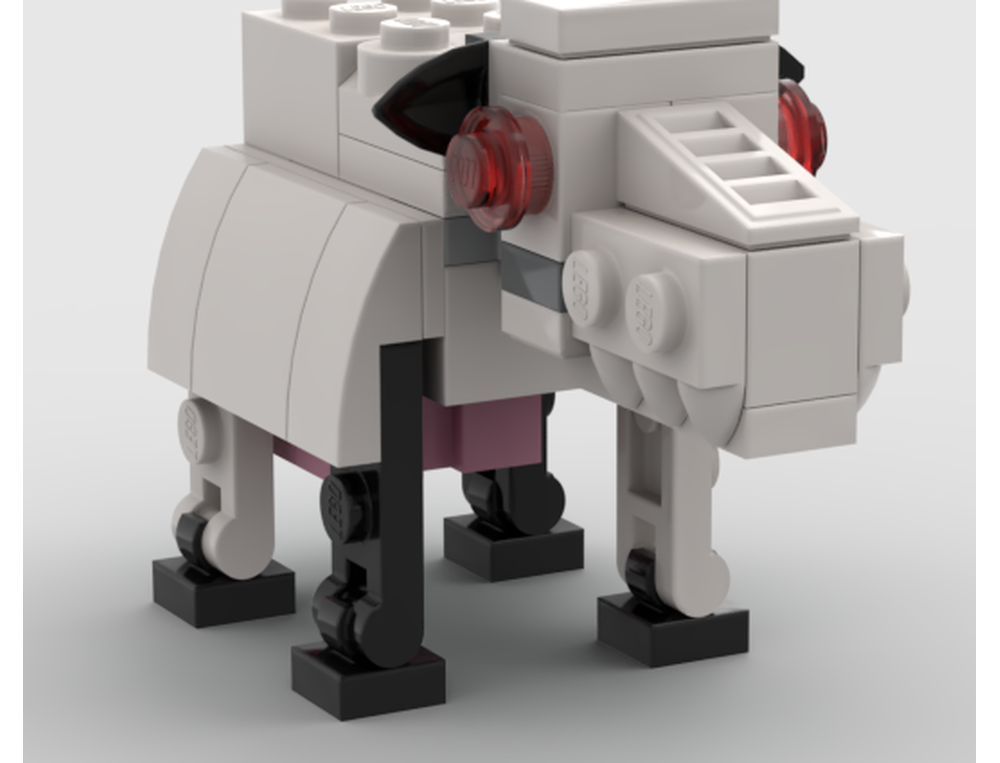 LEGO MOC The Toothy Cow by BlockishBuilds | Rebrickable - Build with LEGO