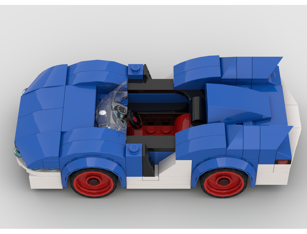 LEGO MOC-231116 [Team Sonic Racing] Sonic the Hedgehog's car - Speed ...