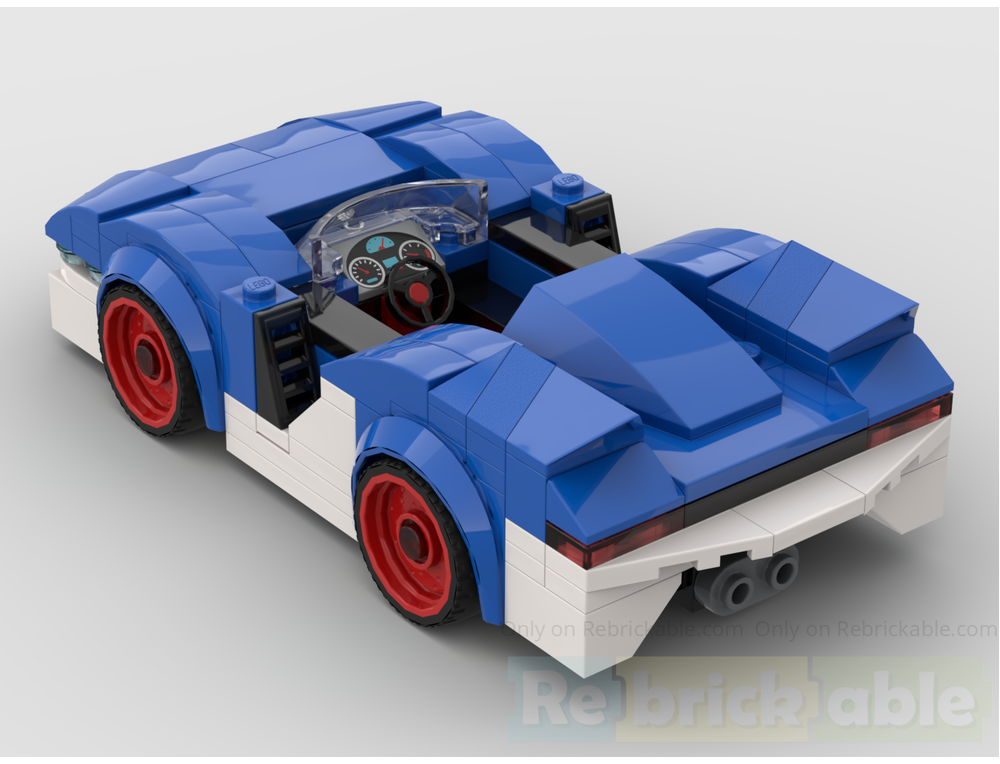 LEGO MOC-231116 [Team Sonic Racing] Sonic the Hedgehog's car - Speed ...