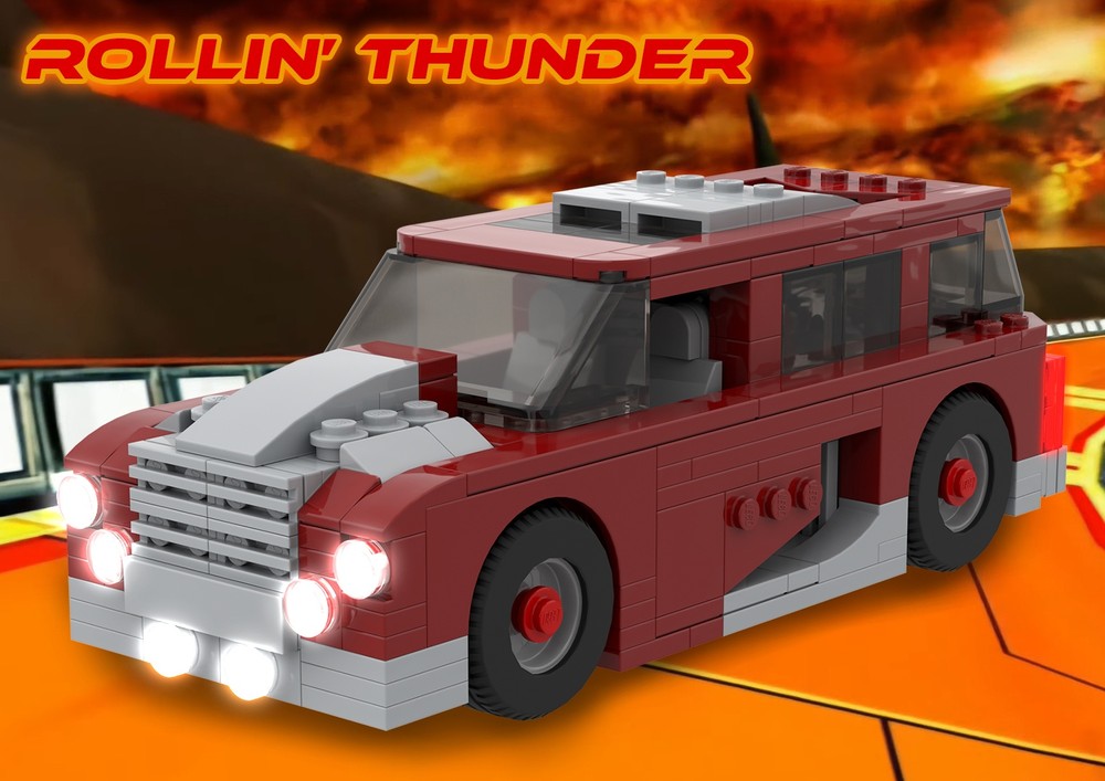 LEGO MOC Rollin’ Thunder – Hot Wheels: Acceleracers by Pfundjj ...
