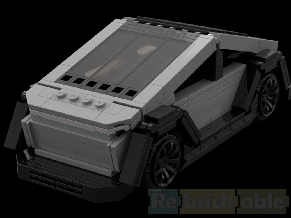 LEGO MOC-231132 Tesla Cybertruck by BROS_BRICKZ | Rebrickable - Build ...