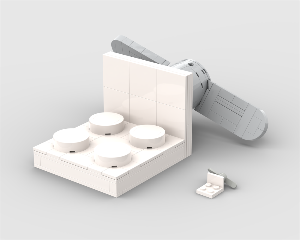LEGO MOC Upscaled tail rotor & blade by Briquoleur | Rebrickable ...
