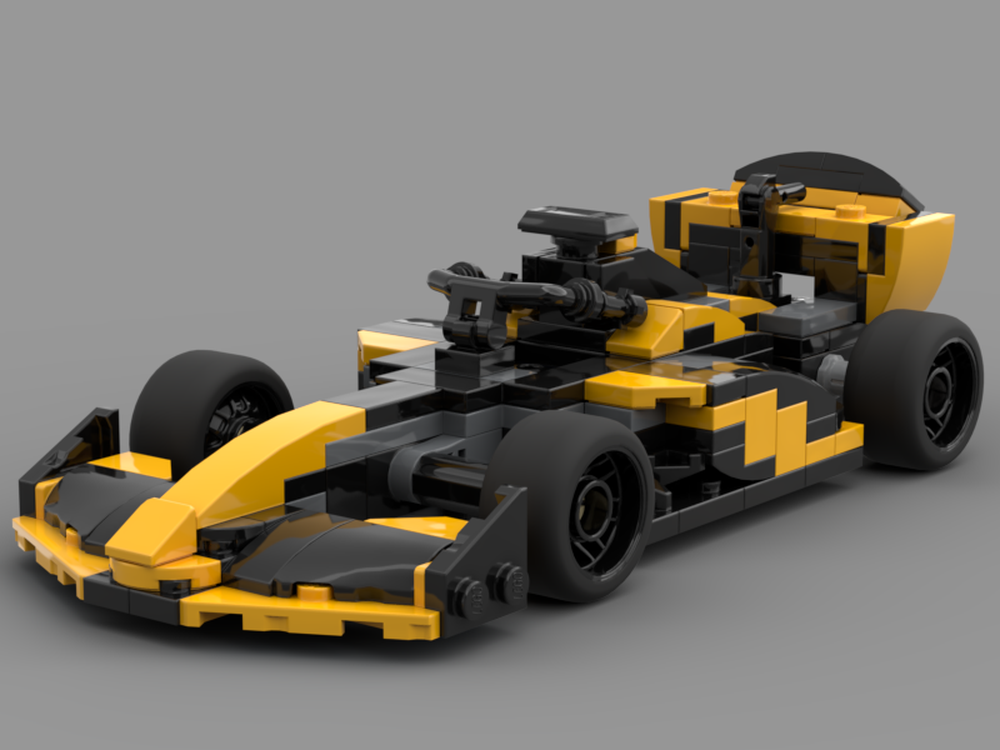 LEGO MOC APXGP F2 Car by Teddie Bear Bricks | Rebrickable - Build with LEGO