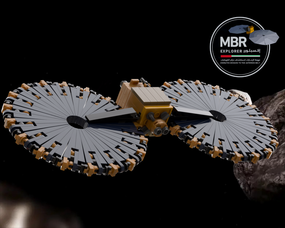 LEGO MOC Sheikh Mohammed bin Rashid Al Maktoum (MBR) Explorer by ...
