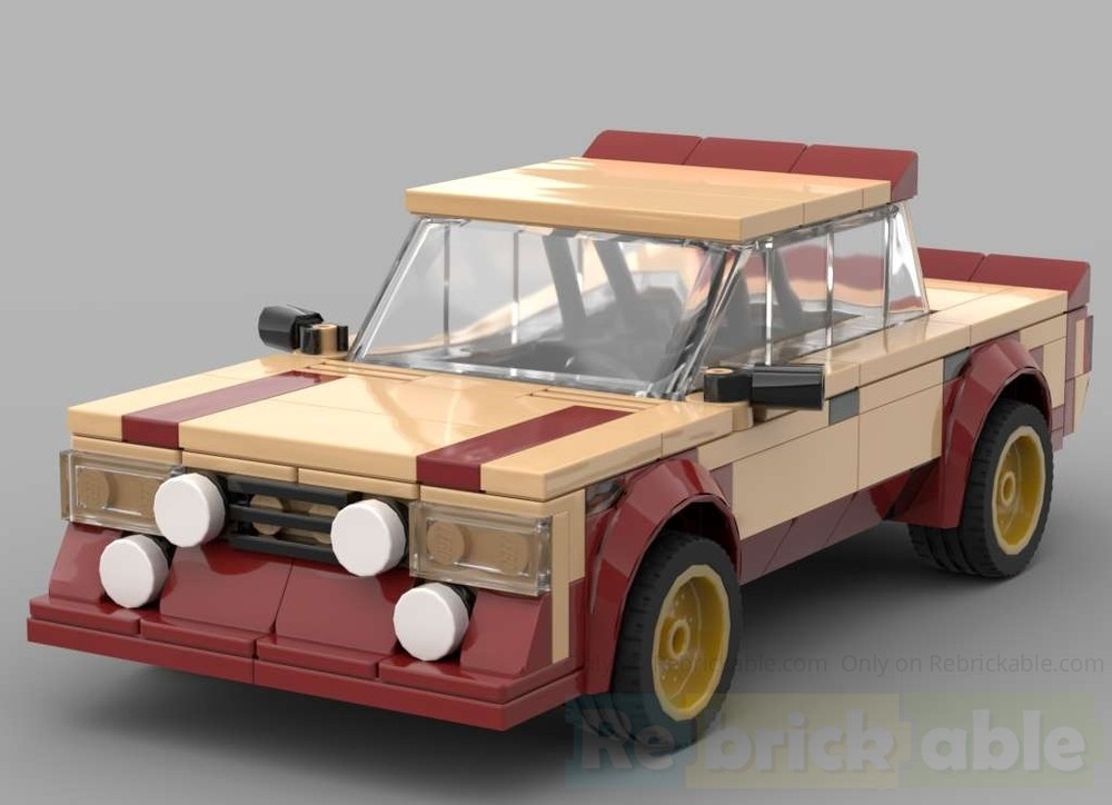LEGO MOC LADA-2105 VFTS V2 by Иван Копьев | Rebrickable - Build with LEGO