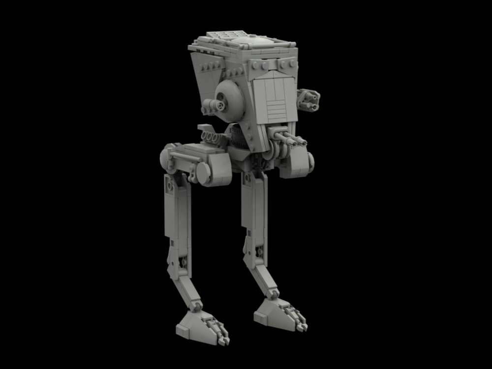 LEGO MOC-231160 Hoth AT-ST (Free Instructions) by Baked-Potato ...