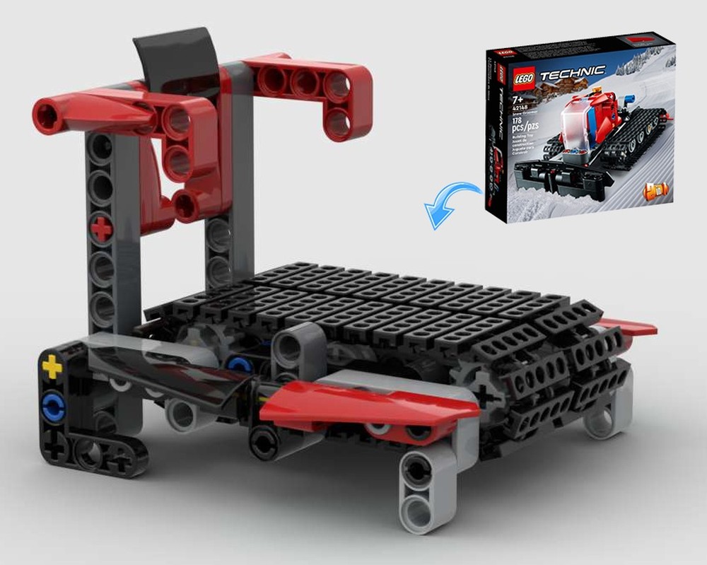 LEGO MOC Treadmill 42148 Alternate Build by ErikGS | Rebrickable ...