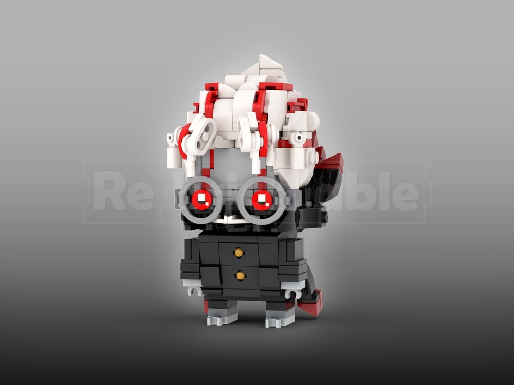 LEGO MOC Okarun Demon Form Brickheadz LEGO MOC - DanDaDan by Eugenio ...