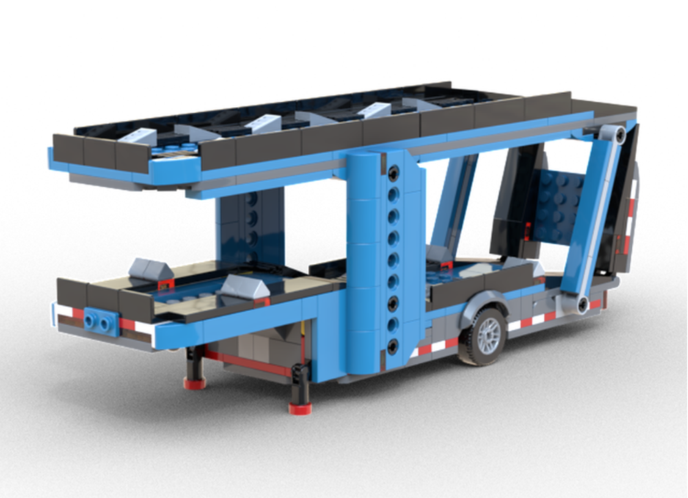 LEGO MOC-231186 60408 Shorter Trailer by BrickAndBuildsI | Rebrickable ...