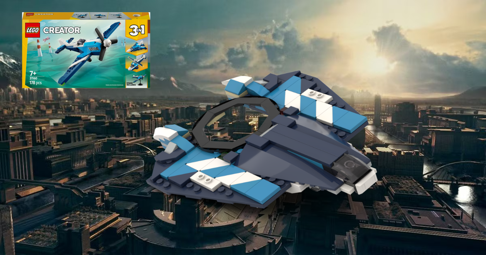 LEGO MOC Peacekeeper hovercraft: ALT of 31160 by rextastic_bricks ...