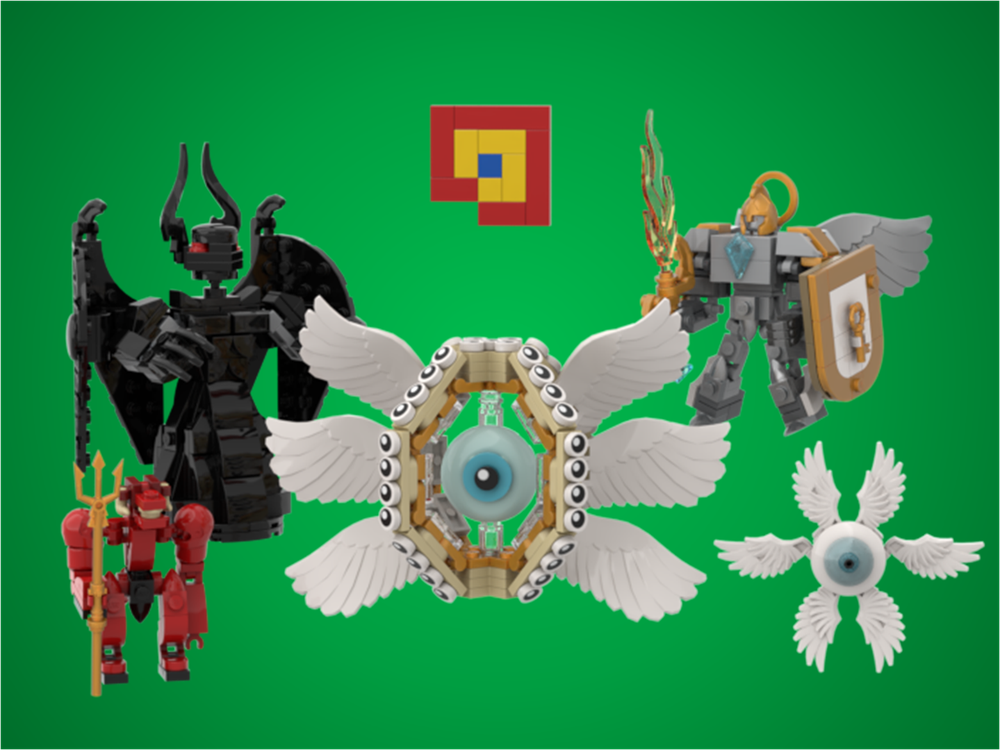 LEGO MOC-231213 Angels and Demons - Fantasy Bestiary by NoParadise ...