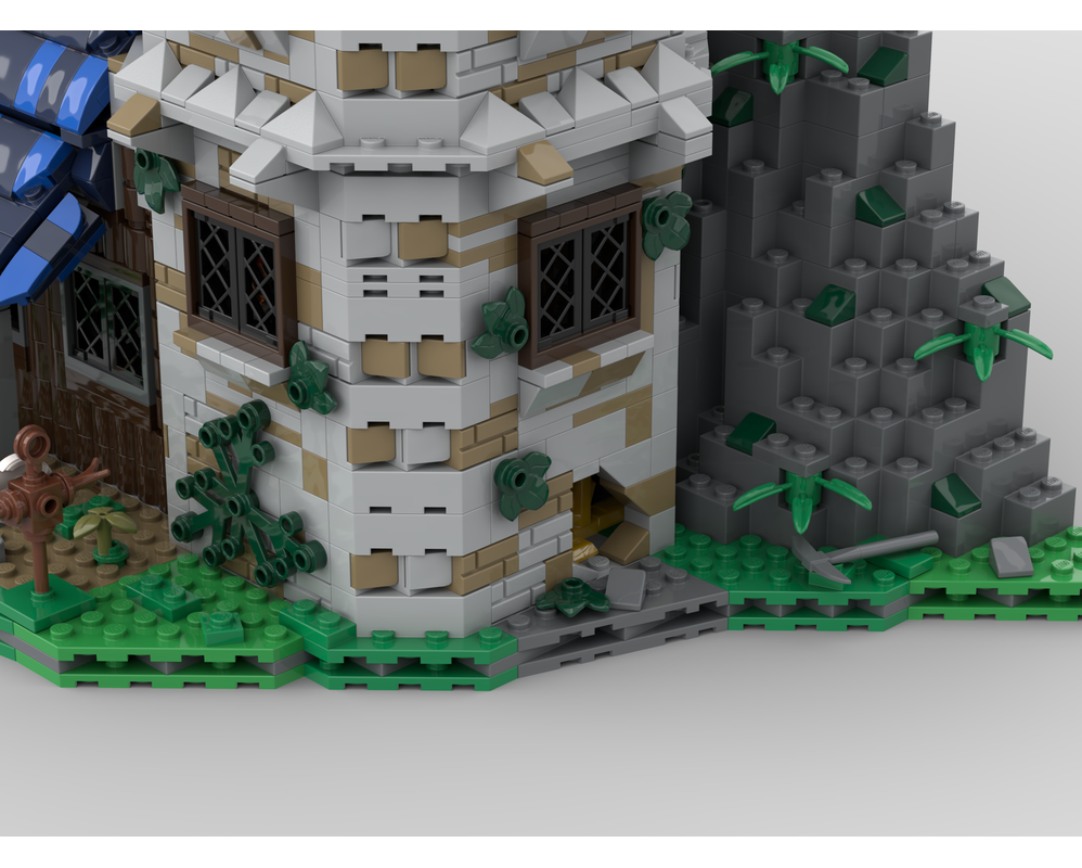 LEGO MOC-231214 Rockwell Castel Outpost by dolphinfree | Rebrickable ...