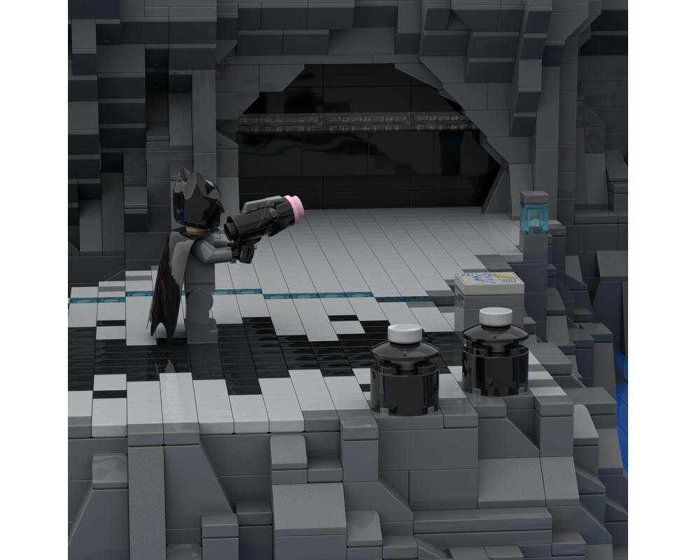 LEGO MOC Batcave by Txizu | Rebrickable - Build with LEGO