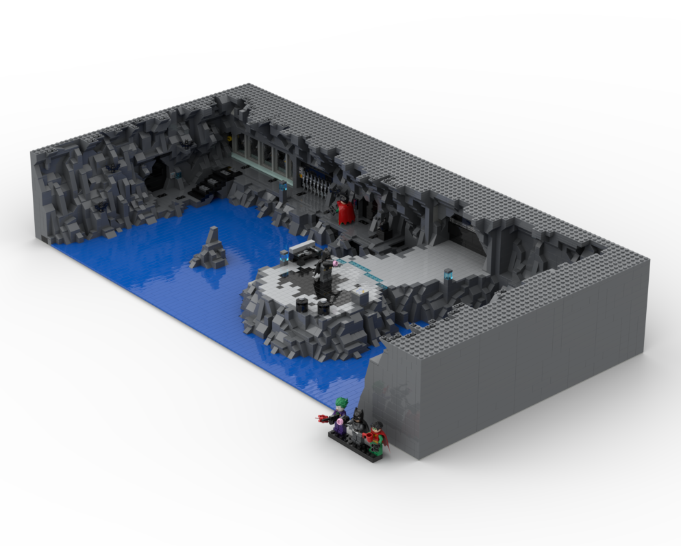 LEGO MOC Batcave by Txizu | Rebrickable - Build with LEGO