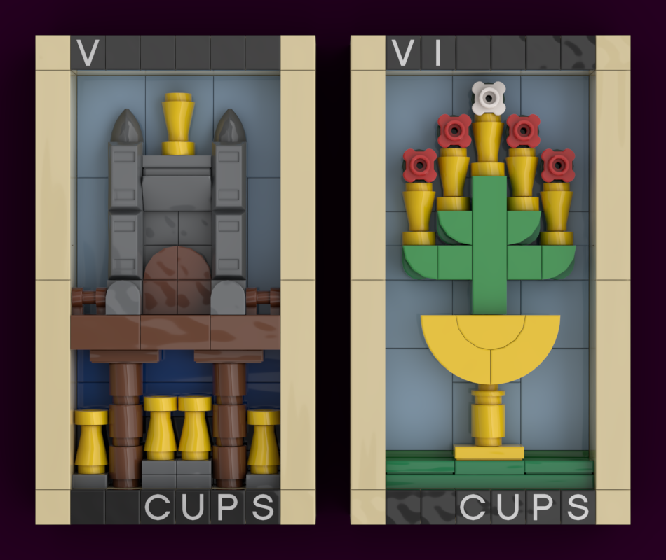 LEGO MOC Minor Arcanas (cups) by Green73 | Rebrickable - Build with LEGO