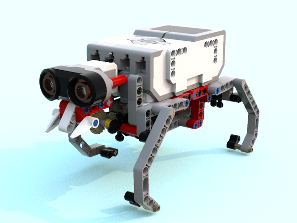 LEGO MOC EV3 Mindstorms four legged robot Vasiliy by Artem 16 ...