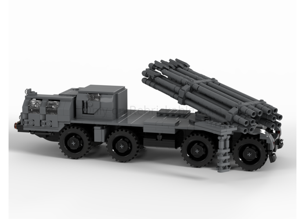 LEGO MOC BM-30 Smerch by GreeneBricks | Rebrickable - Build with LEGO