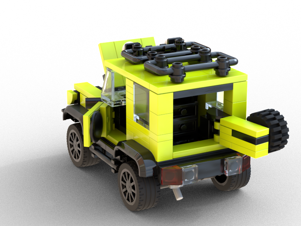 LEGO MOC Suzuki Jimny by BowTiedTurismo | Rebrickable - Build with LEGO
