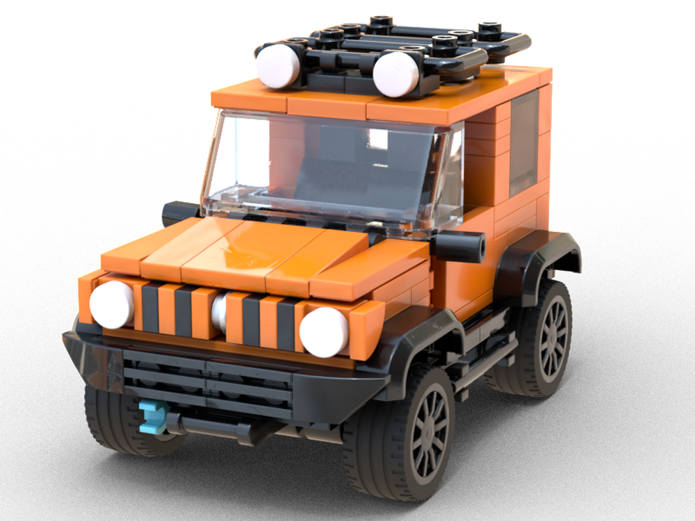 LEGO MOC Suzuki Jimny by BowTiedTurismo | Rebrickable - Build with LEGO