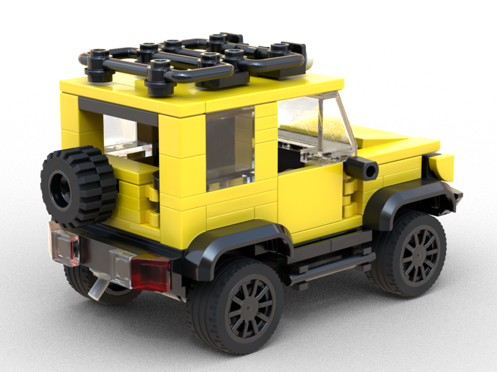 LEGO MOC Suzuki Jimny by BowTiedTurismo | Rebrickable - Build with LEGO