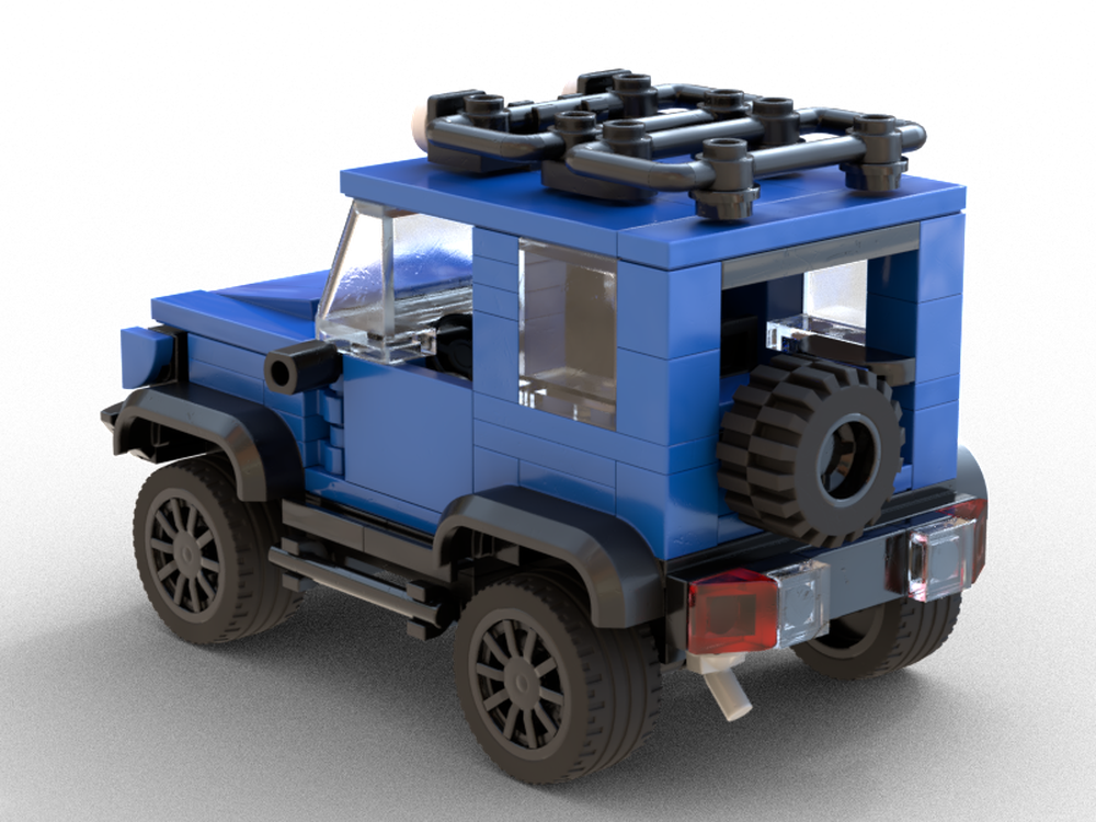 LEGO MOC Suzuki Jimny by BowTiedTurismo | Rebrickable - Build with LEGO