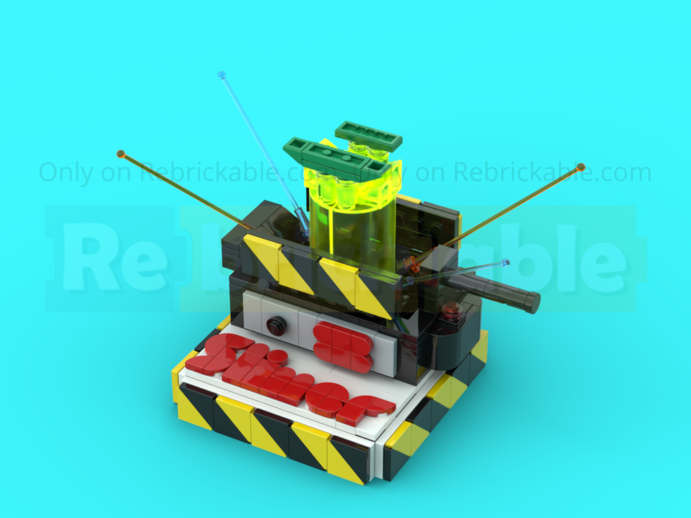 LEGO MOC Ghost Trap Stand for Slimer MOC-221308 by Brickmethis ...