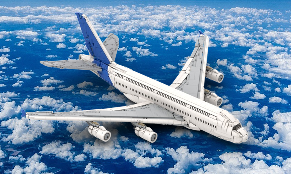 LEGO MOC-231269 Airbus A380 factory livery by ryangc_productions ...