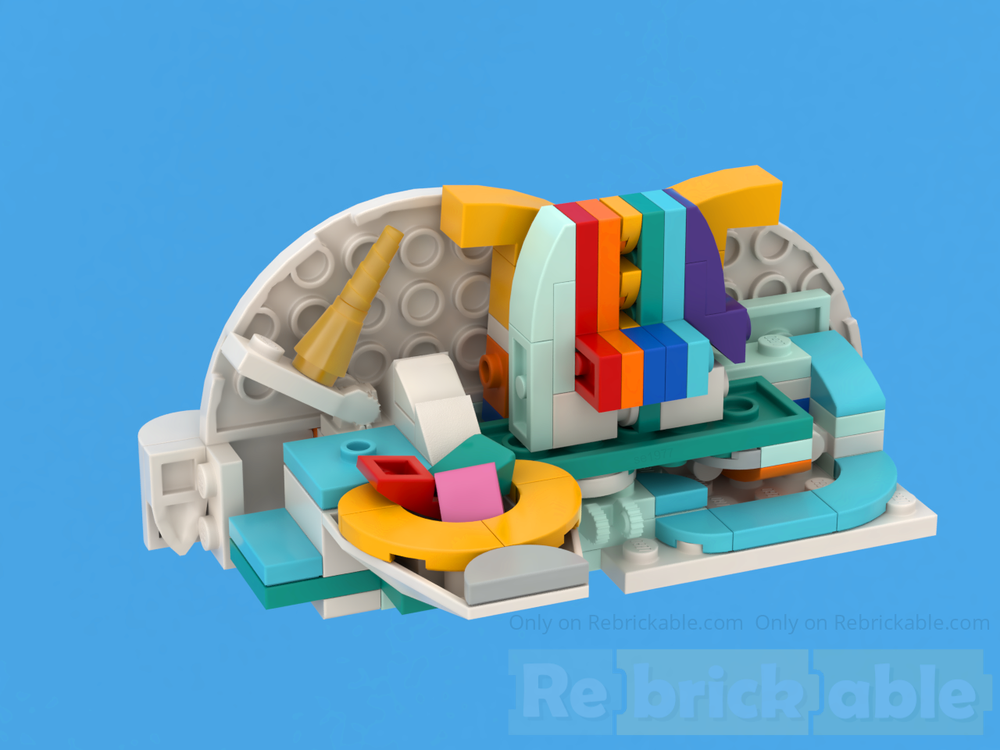 LEGO MOC 31140 Rainbow maker by se1977 | Rebrickable - Build with LEGO