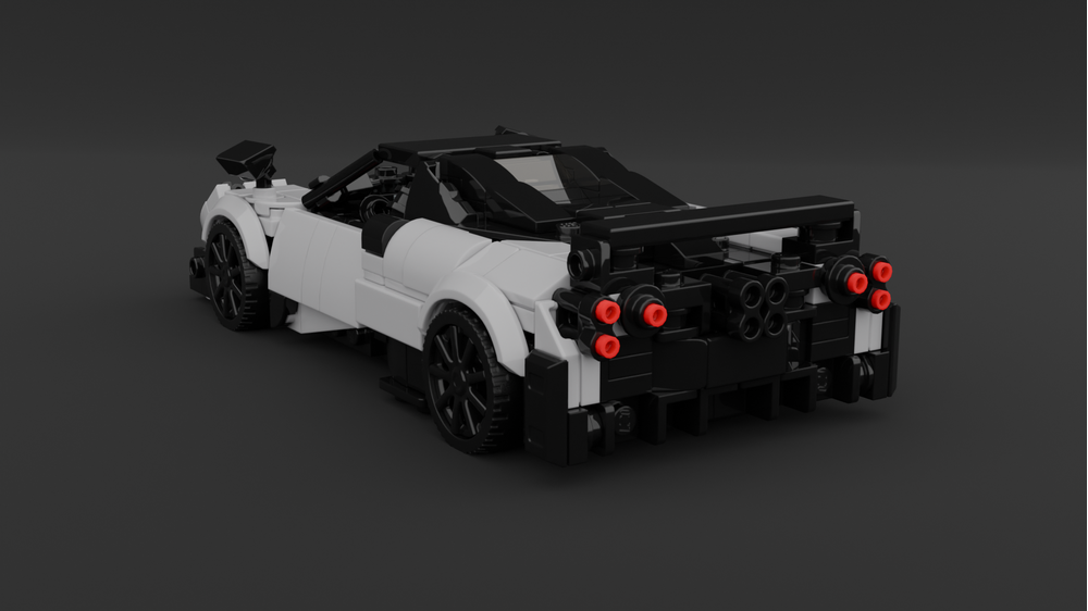 LEGO MOC-231277 Pagani Huayra BC (2025) - Openable Front, Doors & Rear ...